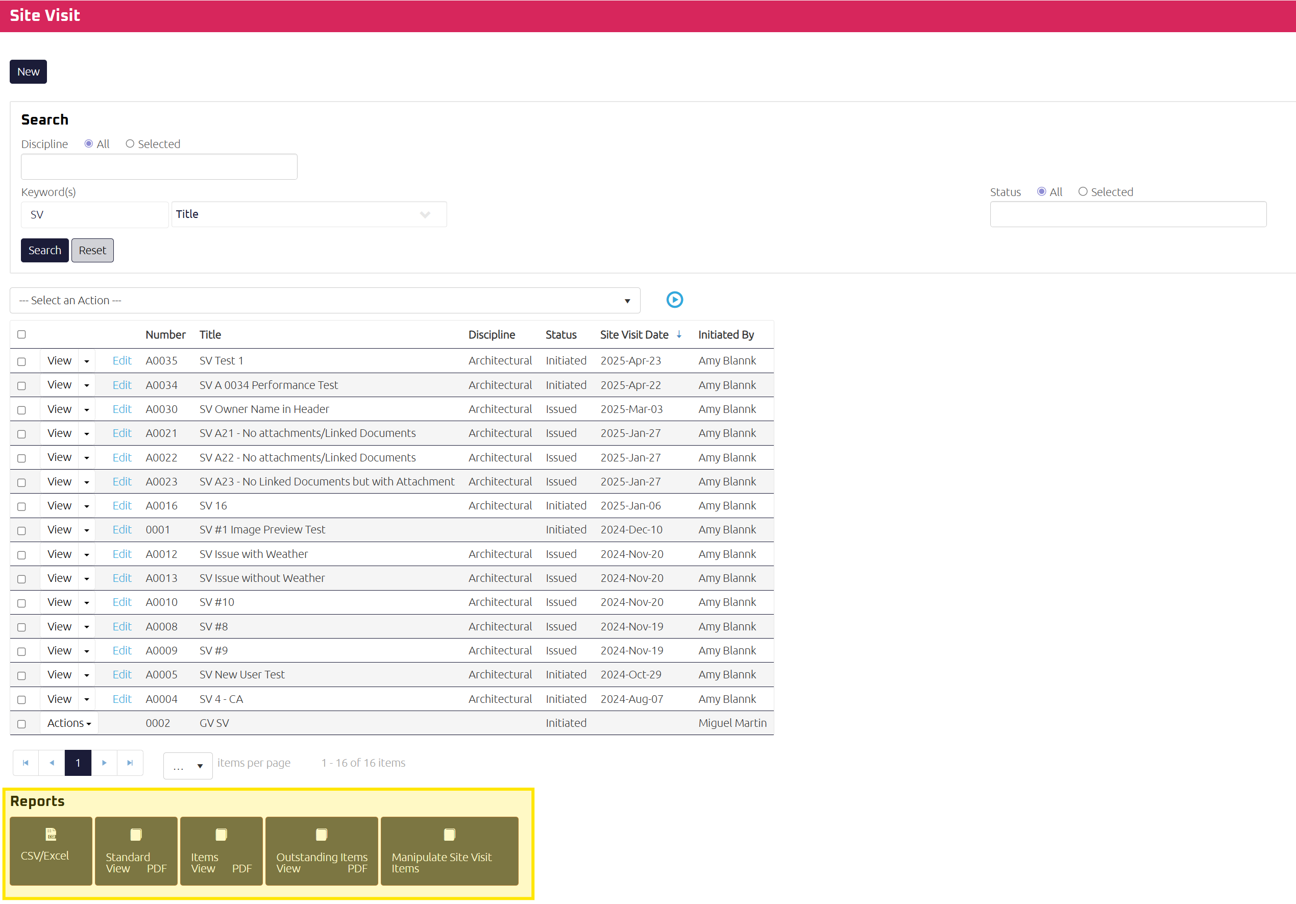 How do I generate Site Visit reports? | Onware Help Center